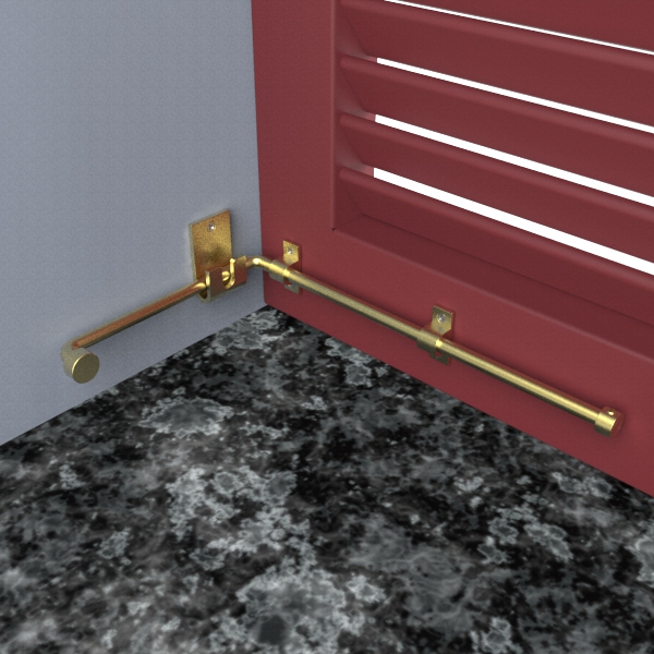 Acciaio Inox Ferma Persiane - Ottone Accessori Serramenti